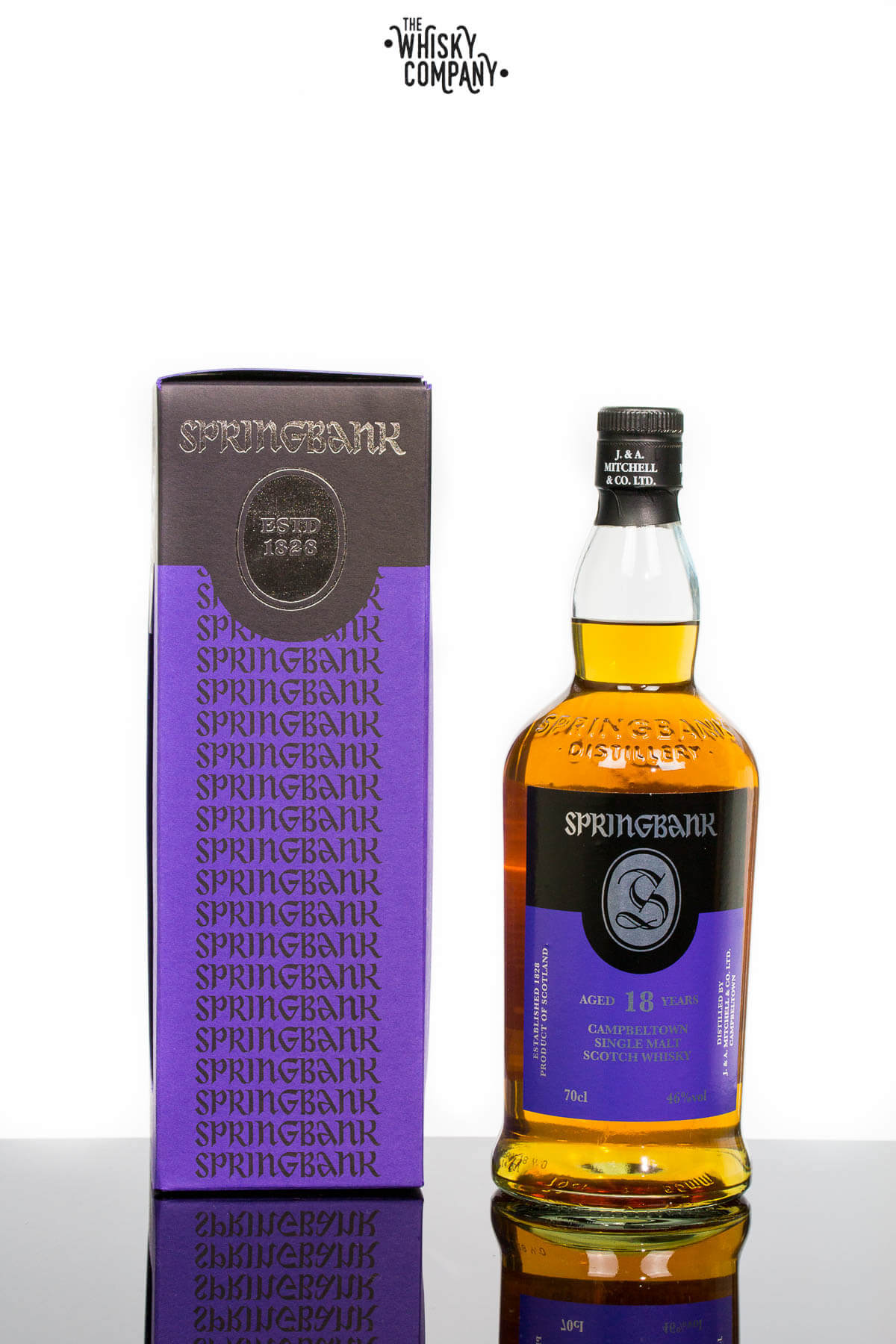Springbank 18 Years Old Campbeltown Single Malt Scotch Whisky
