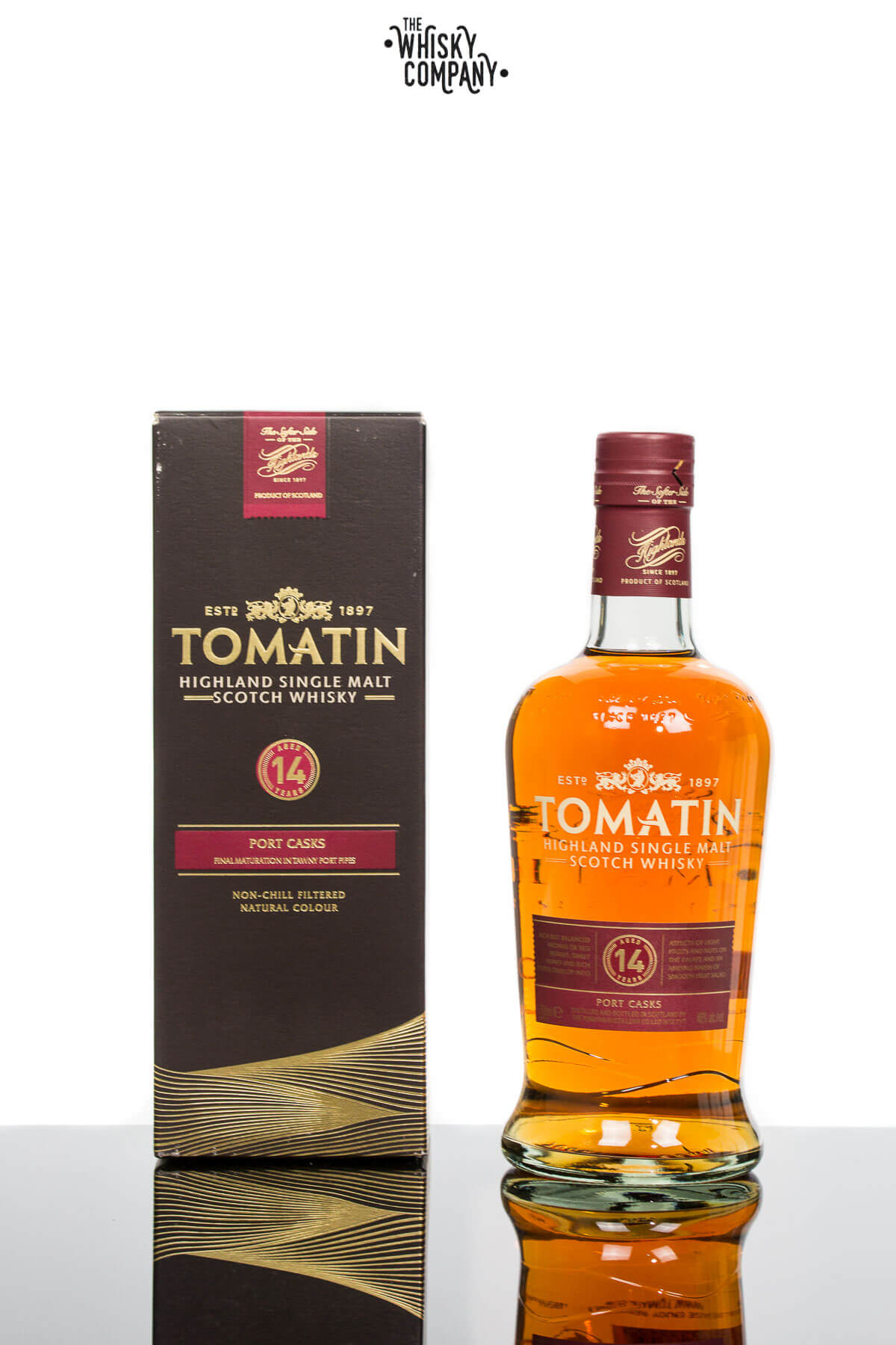 Tomatin 14 Years Old Portwood Finish Highland Single Malt Scotch Whisky