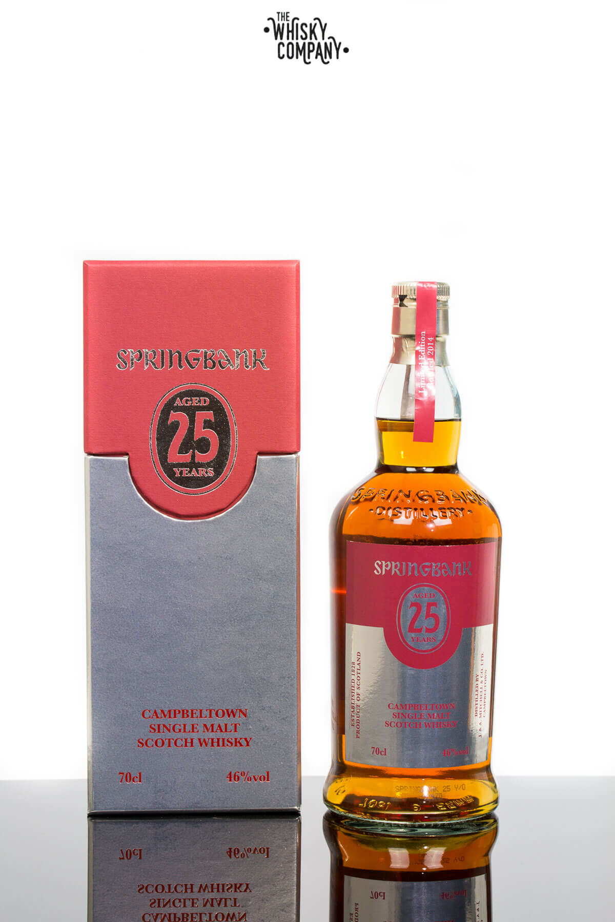 Springbank 25 Years Old Campbeltown Single Malt Scotch Whisky (700ml)