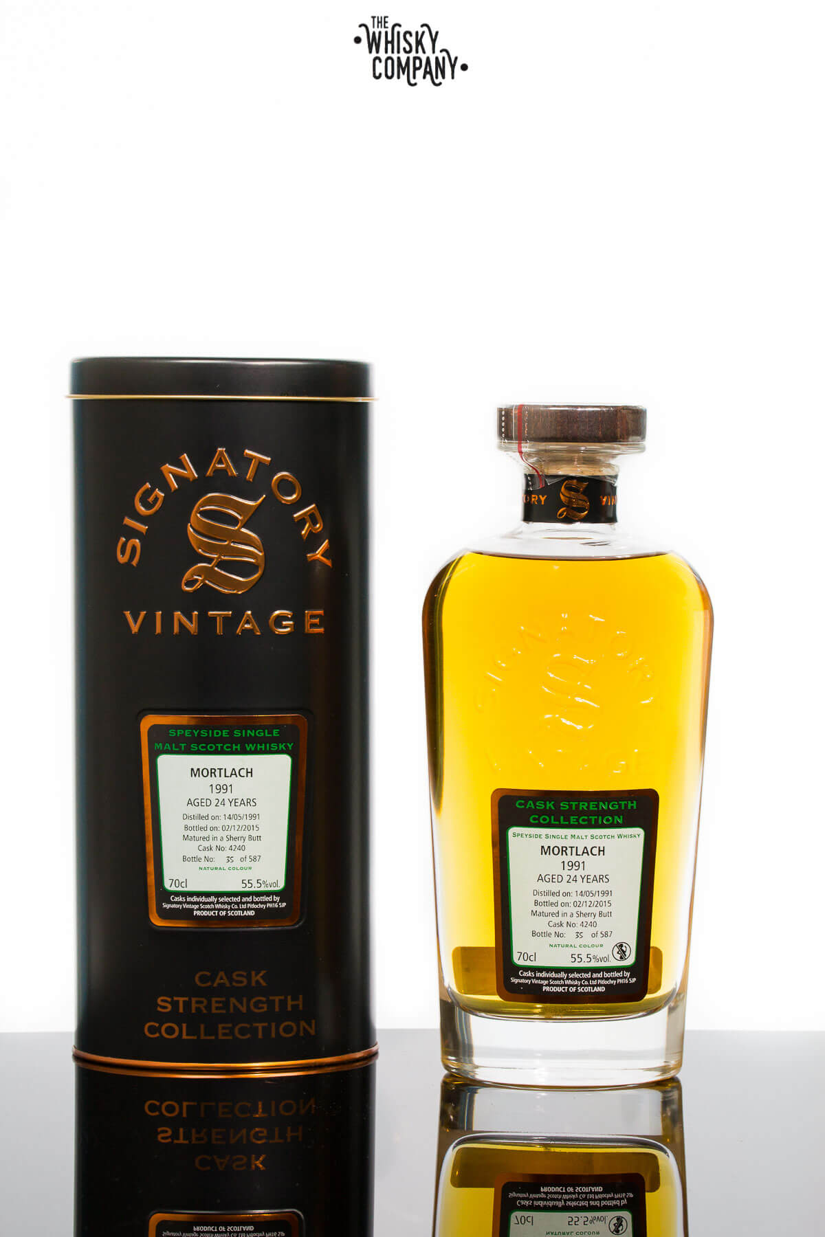Signatory Vintage 1991 Mortlach 25 Years Old Speyside Single Malt ...