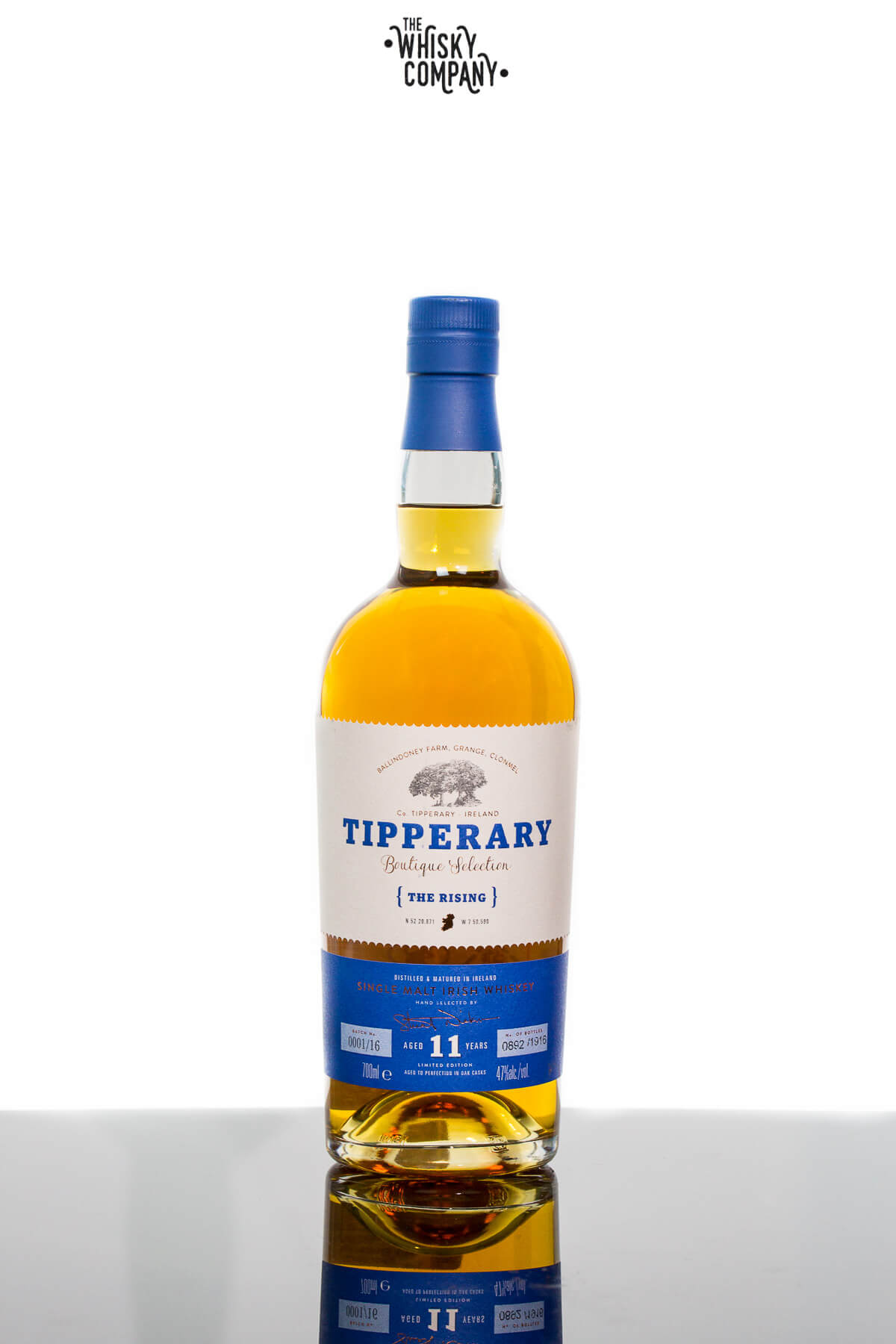 Tipperary 11 Years Old Irish Single Malt Whiskey