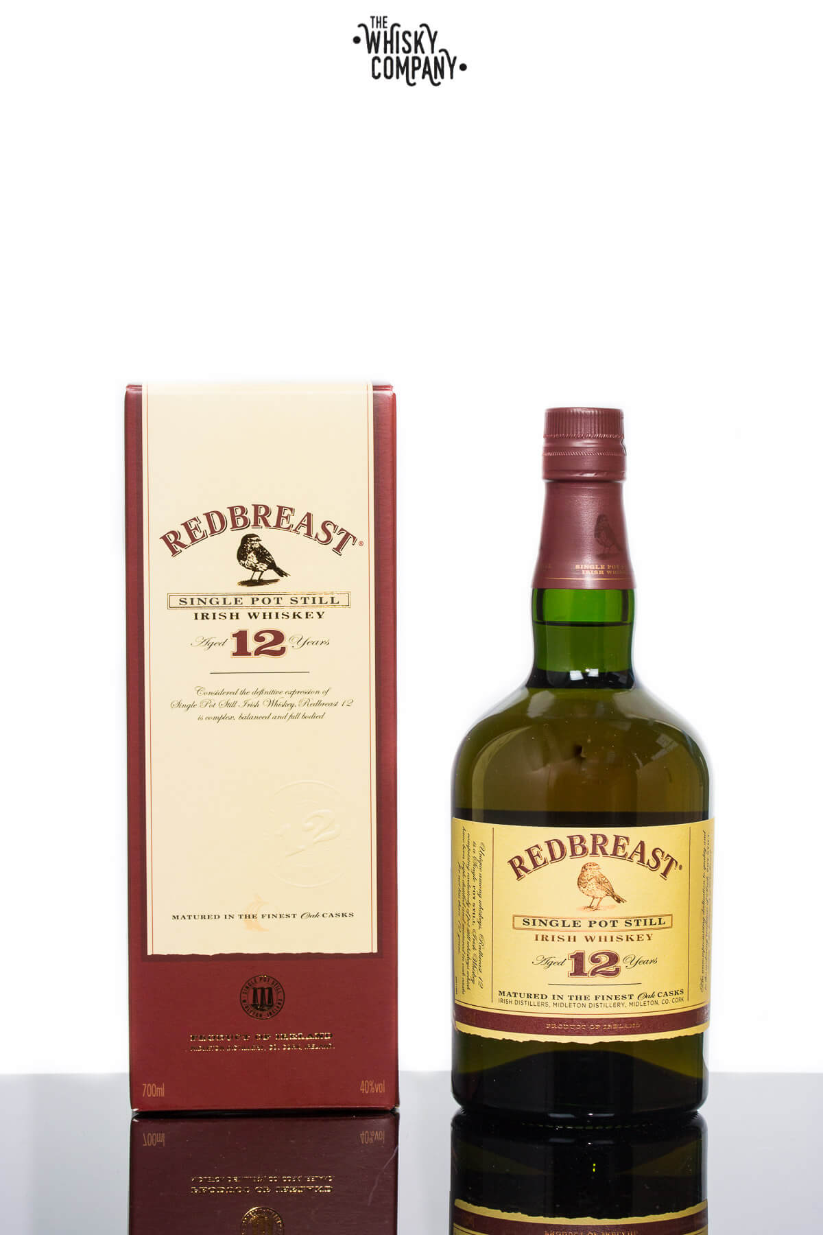 Redbreast Aged 12 Years Irish Single Pot Still Whiskey