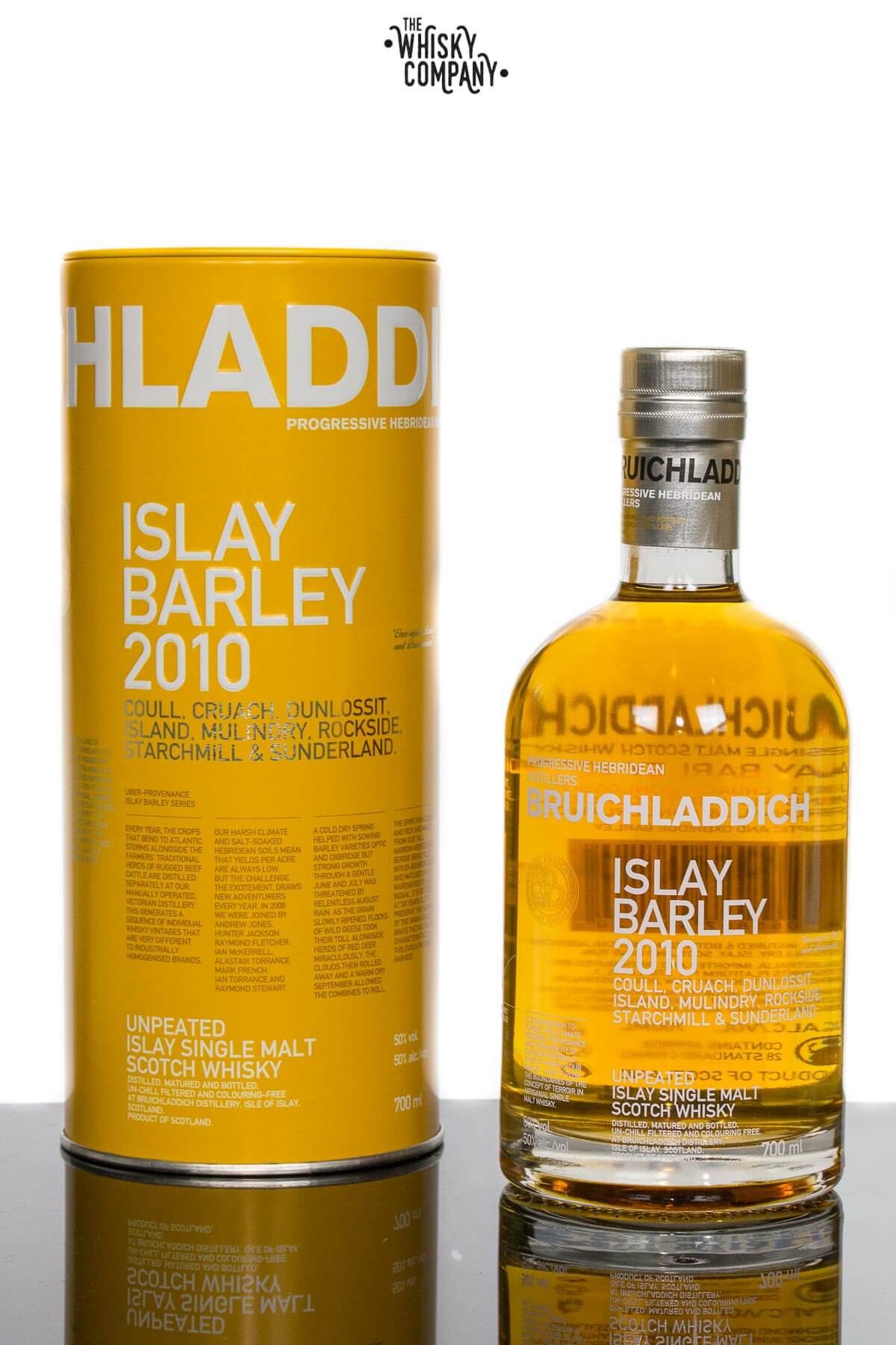 Bruichladdich 2010 Islay Barley Single Malt Scotch Whisky 700ml