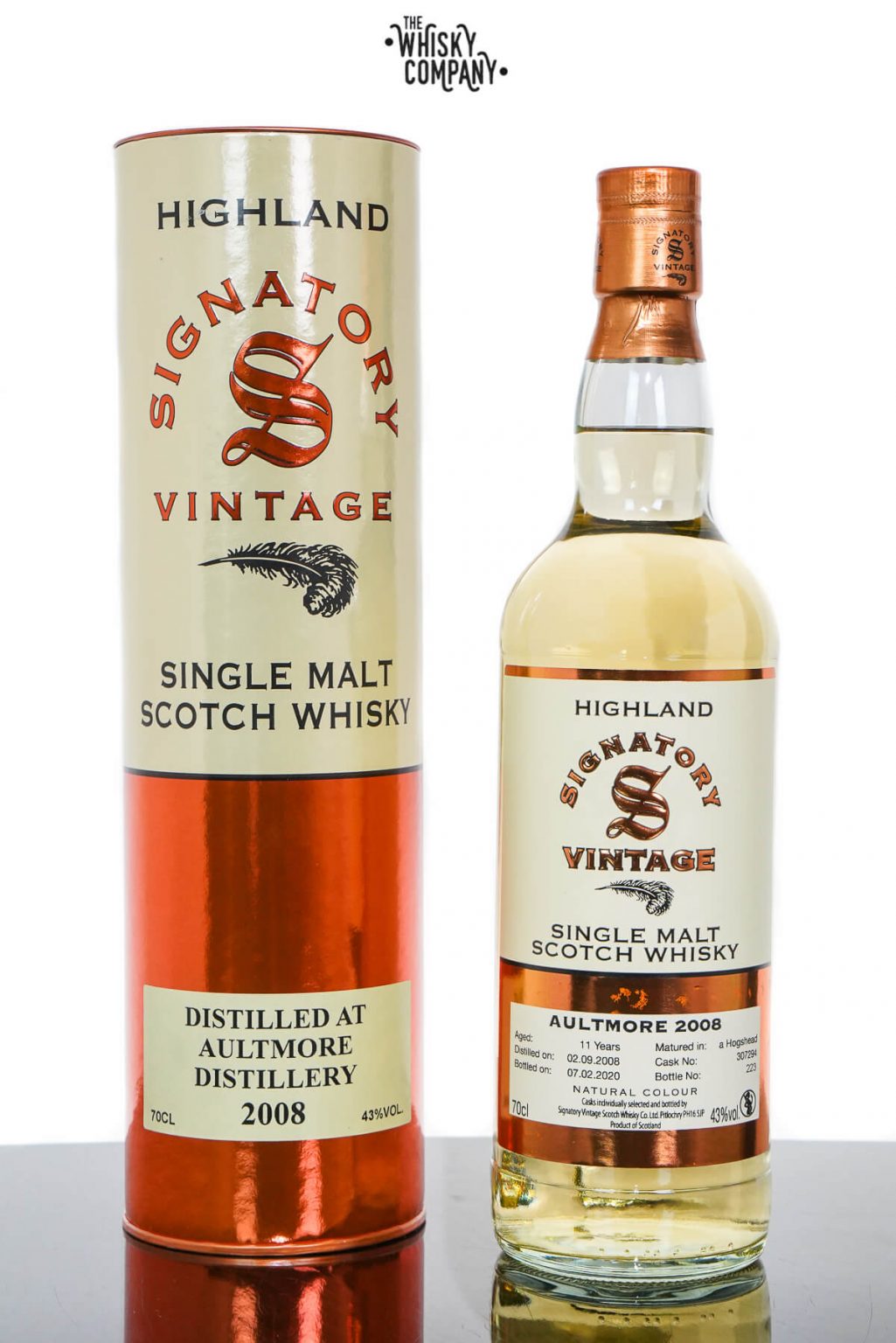 Aultmore 2008 | Highland Single Malt Scotch Whisky | Signatory Vintage