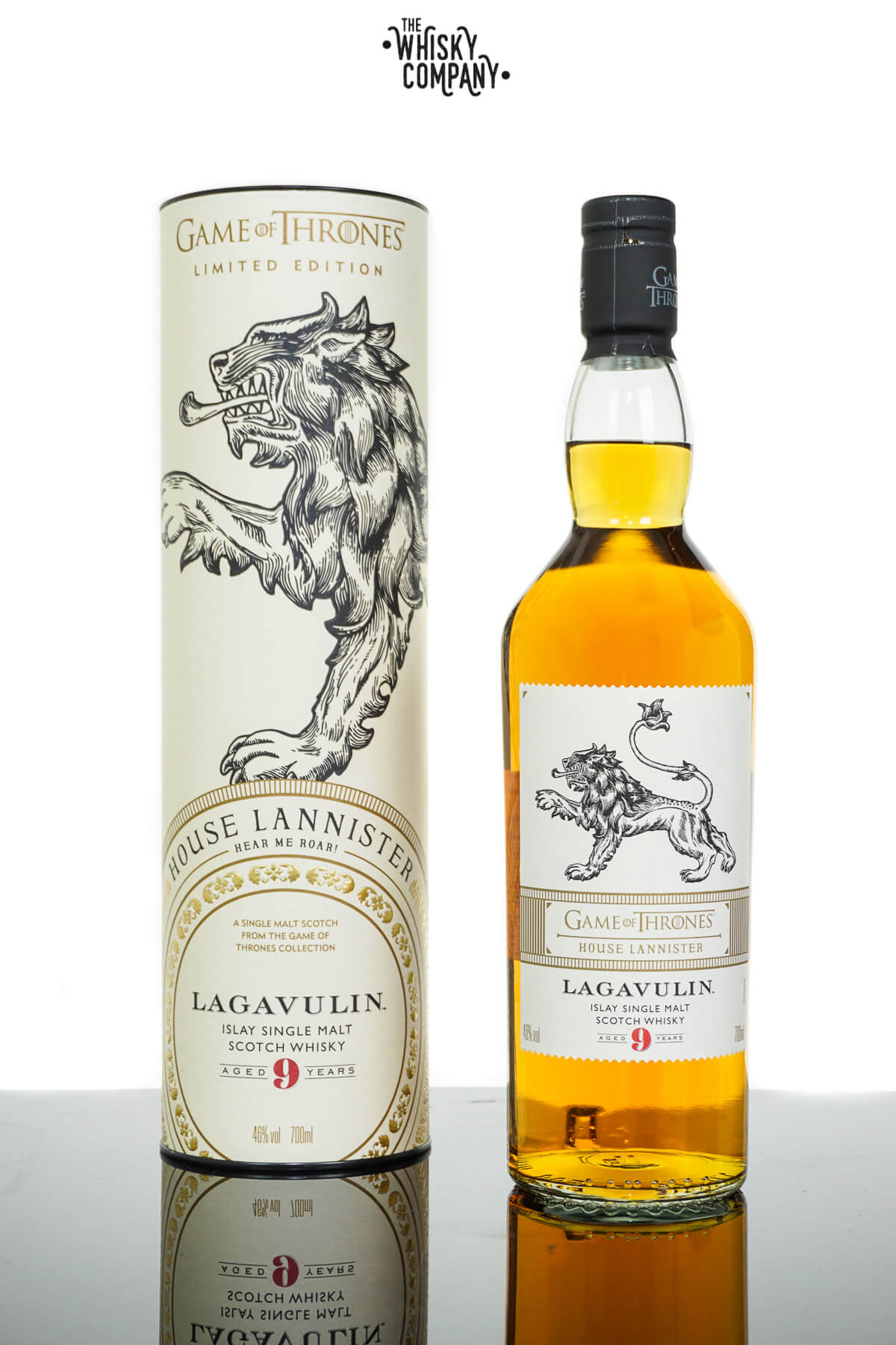 Game of Thrones House Lannister Lagavulin 9 Years Old Single Malt ...