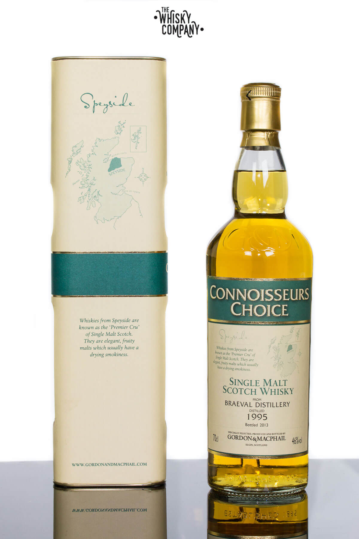 Braeval 1995 Speyside Single Malt Scotch Whisky (Gordon & MacPhail) (700ml)