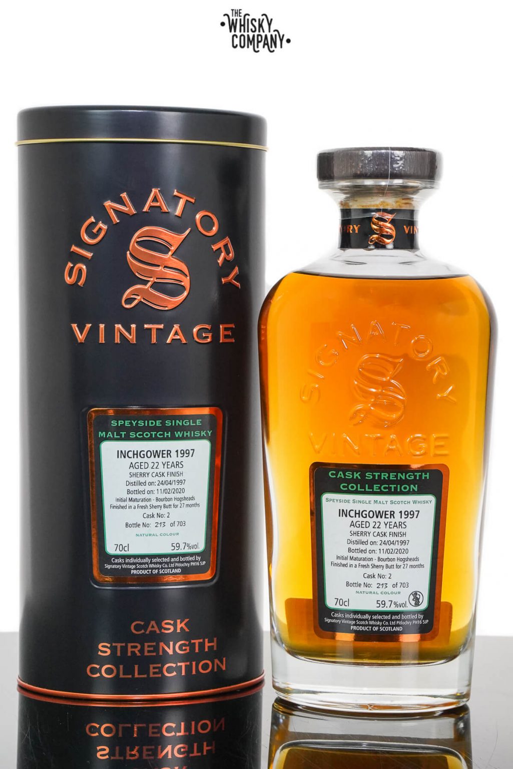 Inchgower 1997 Aged 22 Years | Malt Scotch Whisky | Signatory Vintage