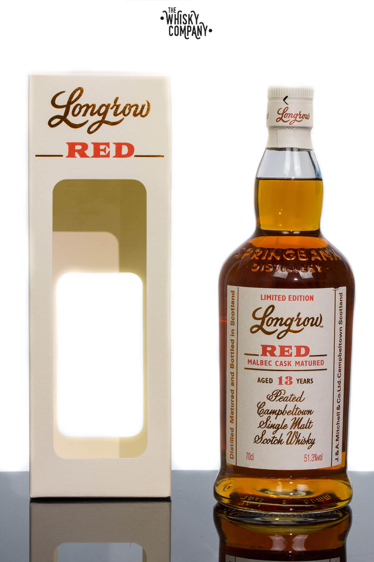 Longrow Red Aged 13 Years Malbec Cask Matured Peated Campbeltown Single ...