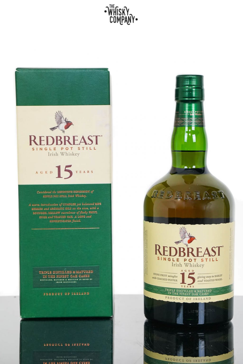 Redbreast Aged 15 Years | Irish Pot Still Whiskey | The Whisky Company