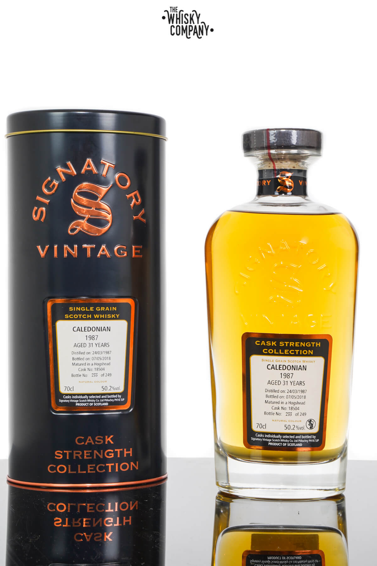 Caledonian 1987 Aged 31 Years Single Grain Scotch Whisky - Signatory ...