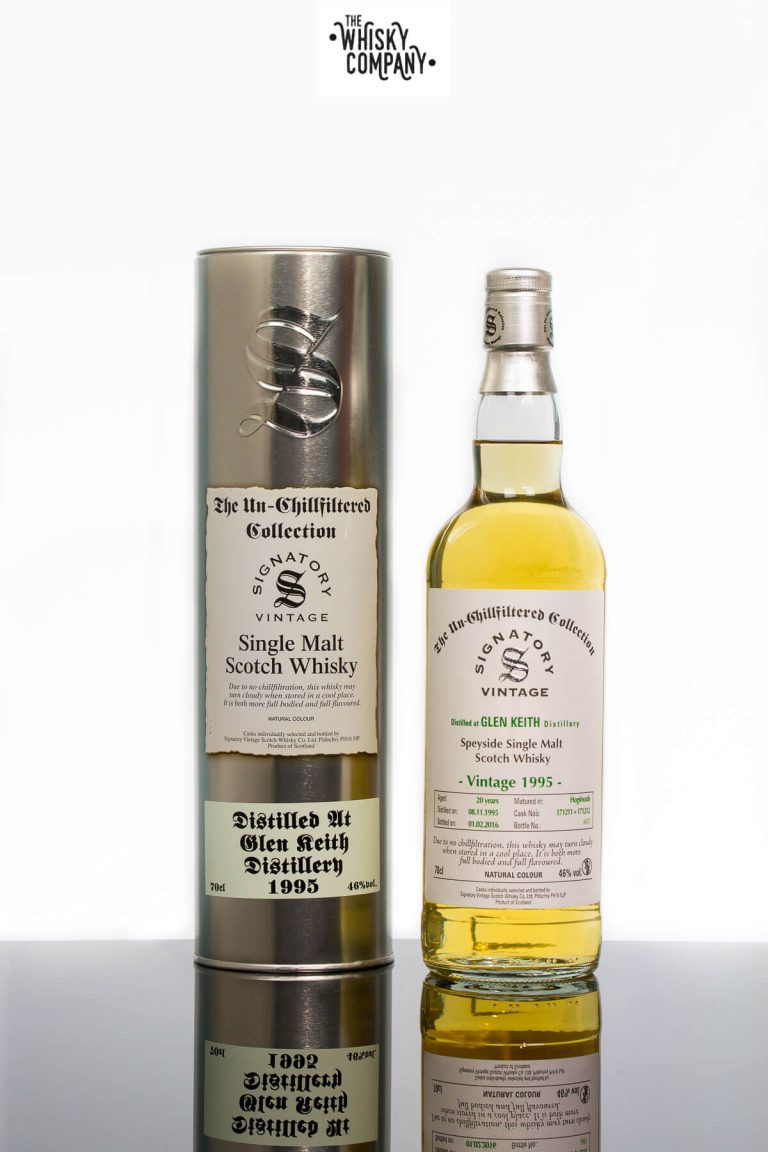 Signatory Vintage 1995 Glen Keith 20 Years Old Speyside Single Malt ...