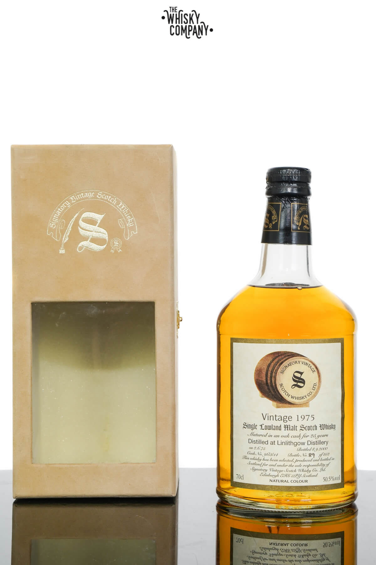 Linlithgow Distillery 1975 Aged 25 Years Single Malt Scotch Whisky ...