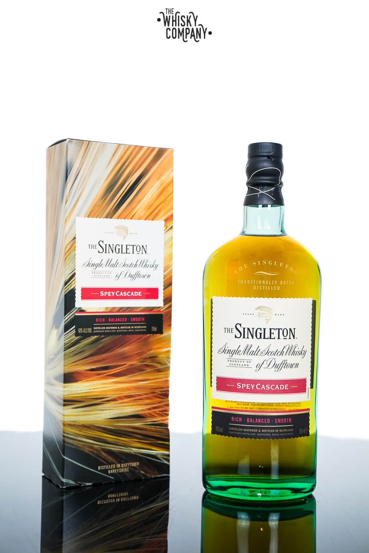 The Singleton Single Malt Scotch Whisky of Dufftown Spey Cascade