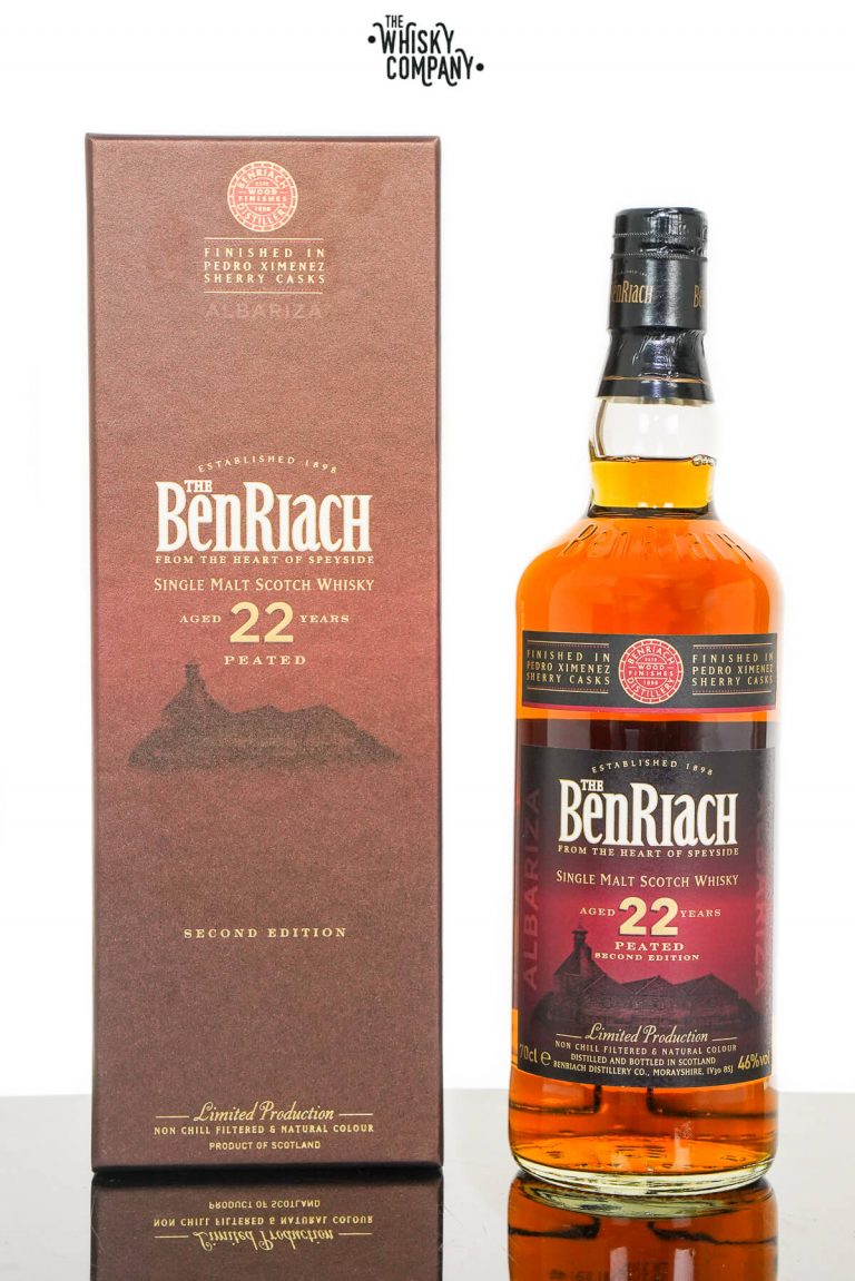 BenRiach Aged 22 Years | Peated Albariza | Scotch Whisky