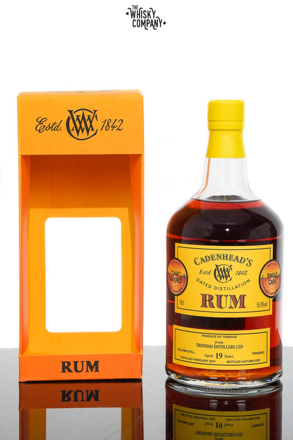 Trinidad Distillers Ltd 2001 Aged 19 Years | Trinidad Rum | Cadenhead's