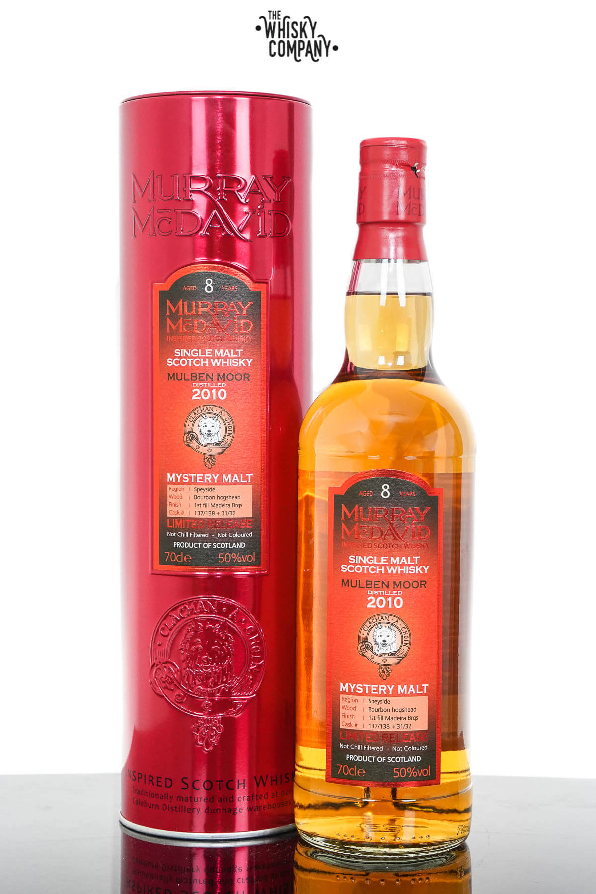 Mulben Moor 2010 Aged 8 Years| Scotch Whisky | Murray McDavid