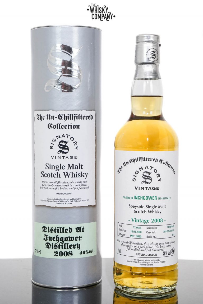 Inchgower 2008 UCF Aged 12 Years| Scotch Whisky | Signatory Vintage