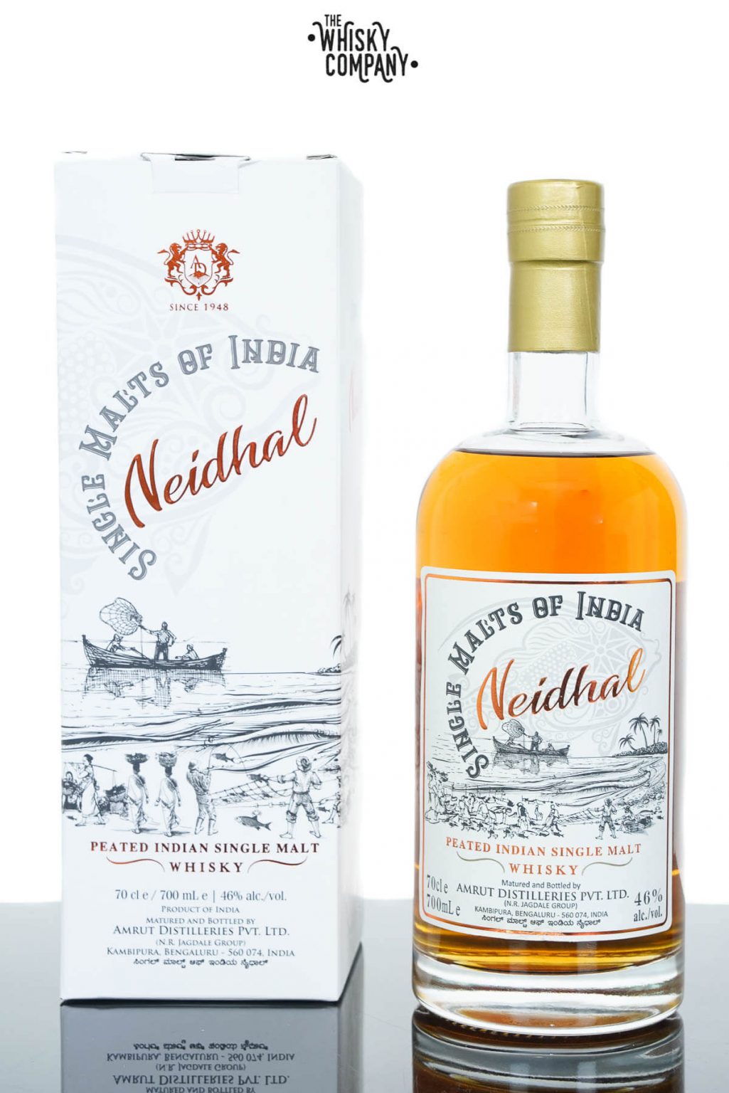 Amrut Single Malts Of India Neidhal | Single Malt Indian Whisky | The ...