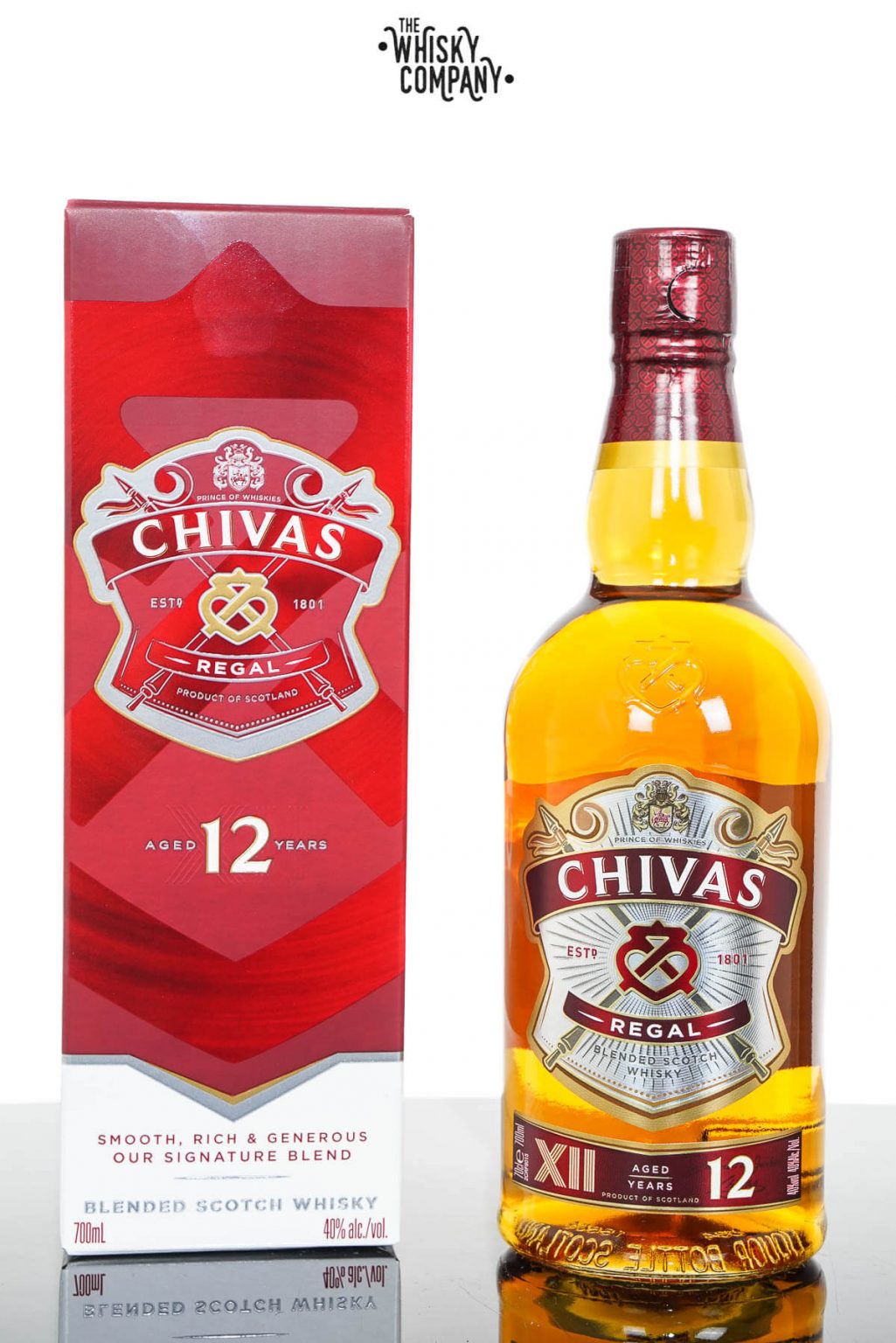 Chivas Regal Aged 12 Years | Blended Scotch | The Whisky Company