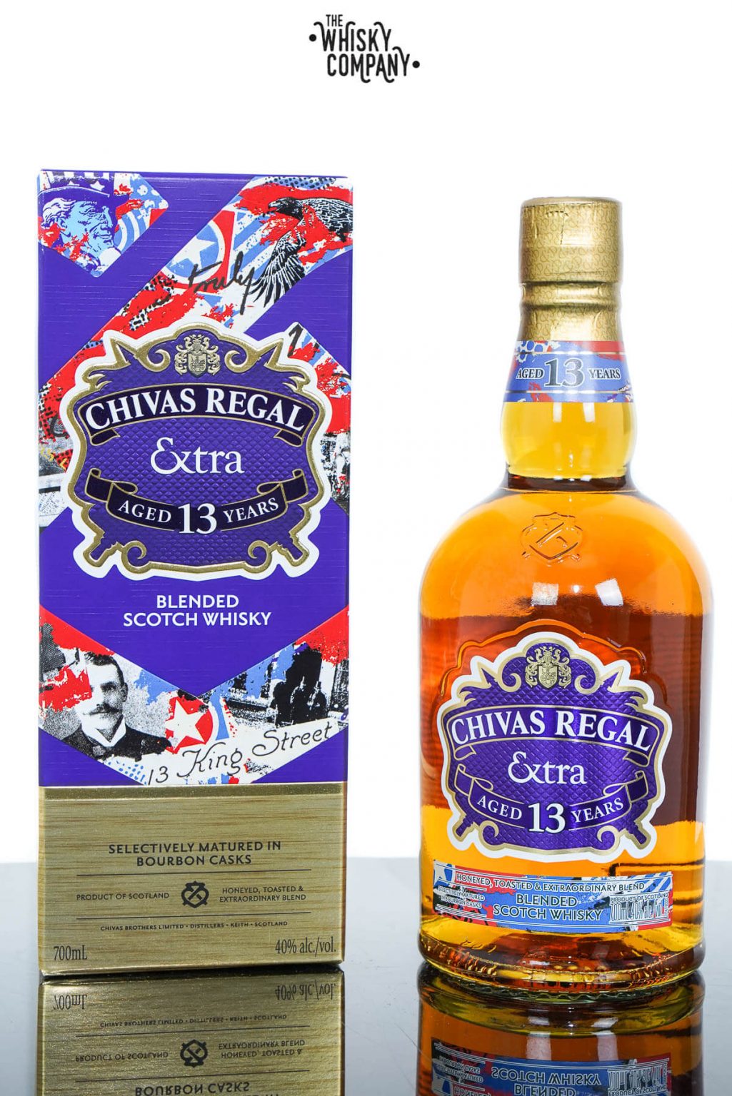 Chivas Regal Extra Bourbon Cask Aged 13 Whisky | The Whisky Company