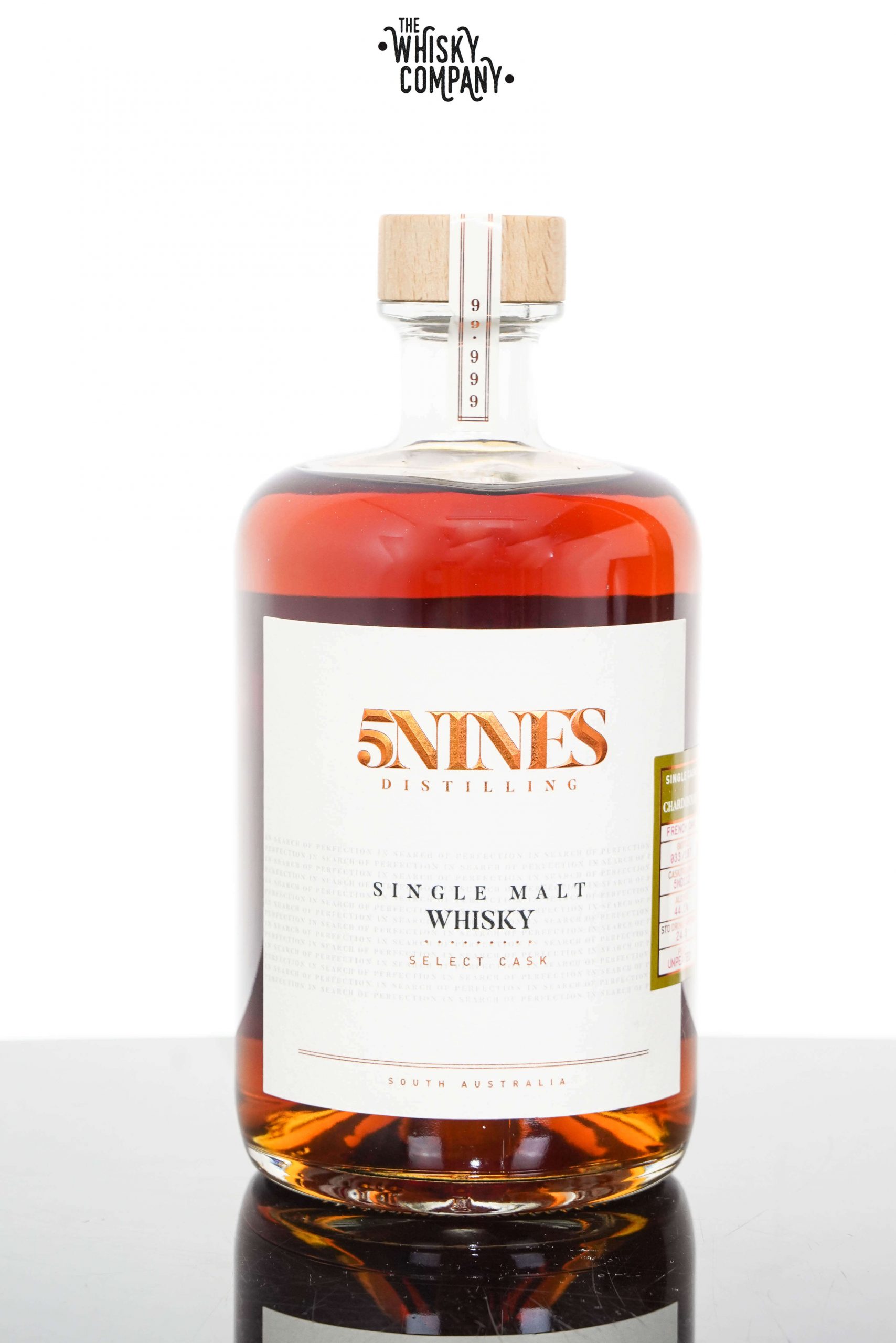 5Nines Chardonnay Australian Single Malt Whisky | The Whisky Company