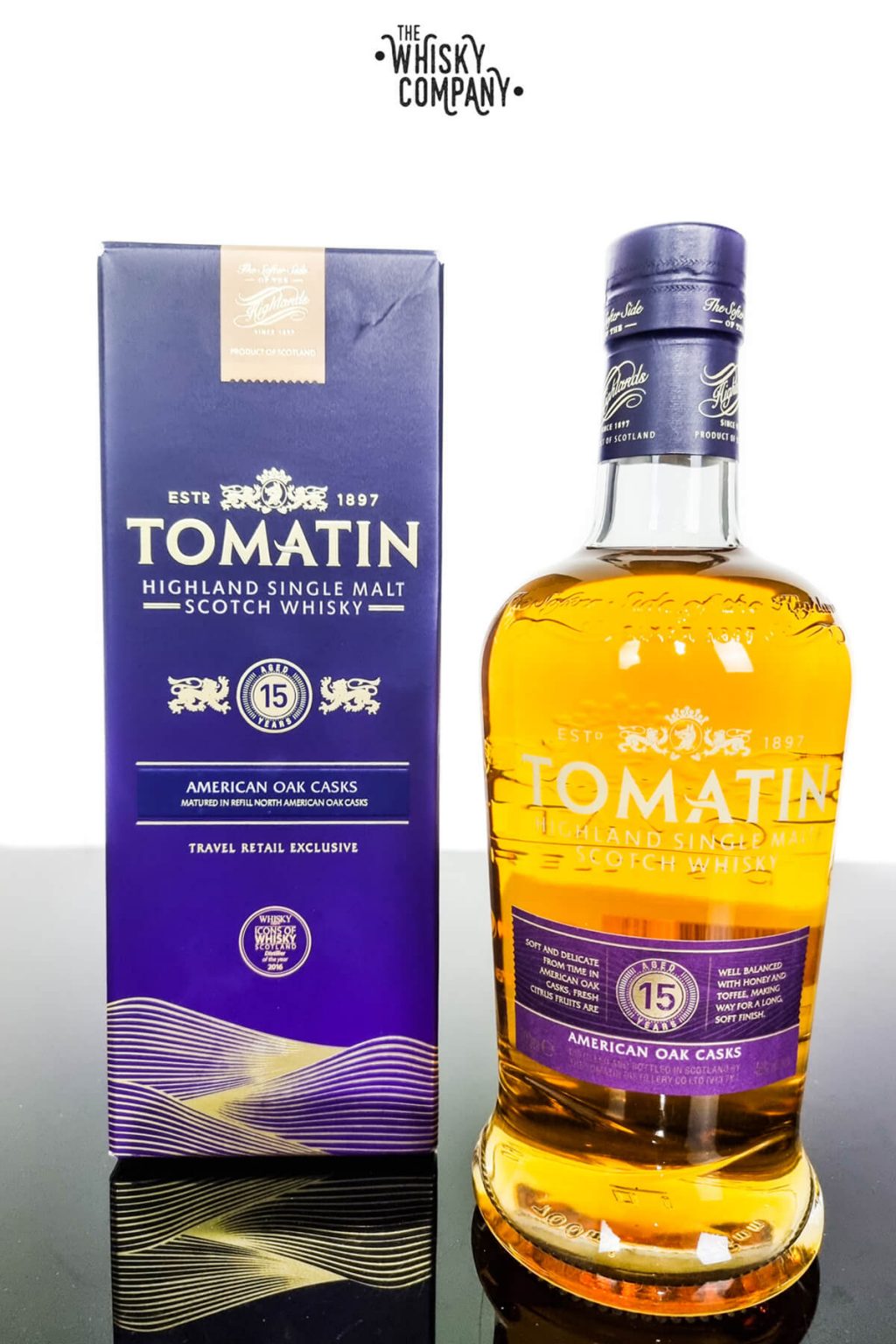 Tomatin 15 Years Old Travel Retail Exclusive | Single Malt Scotch Whisky