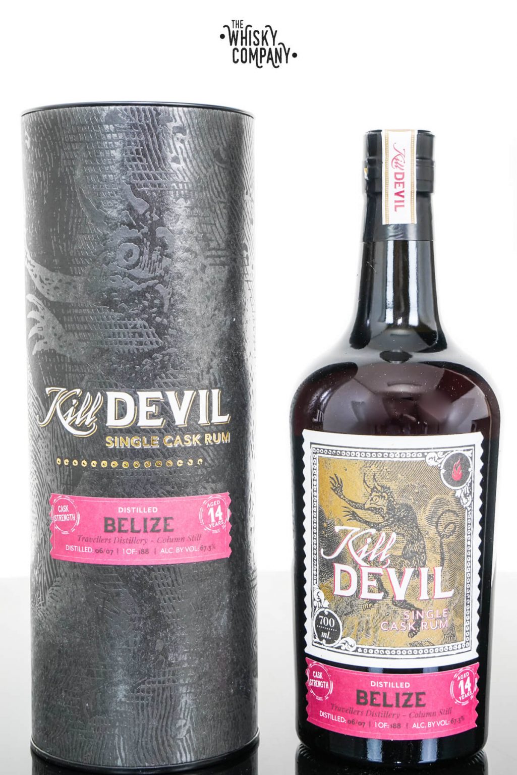 Kill Devil 14 Years Old Belize Single Cask Rum | The Whisky Company