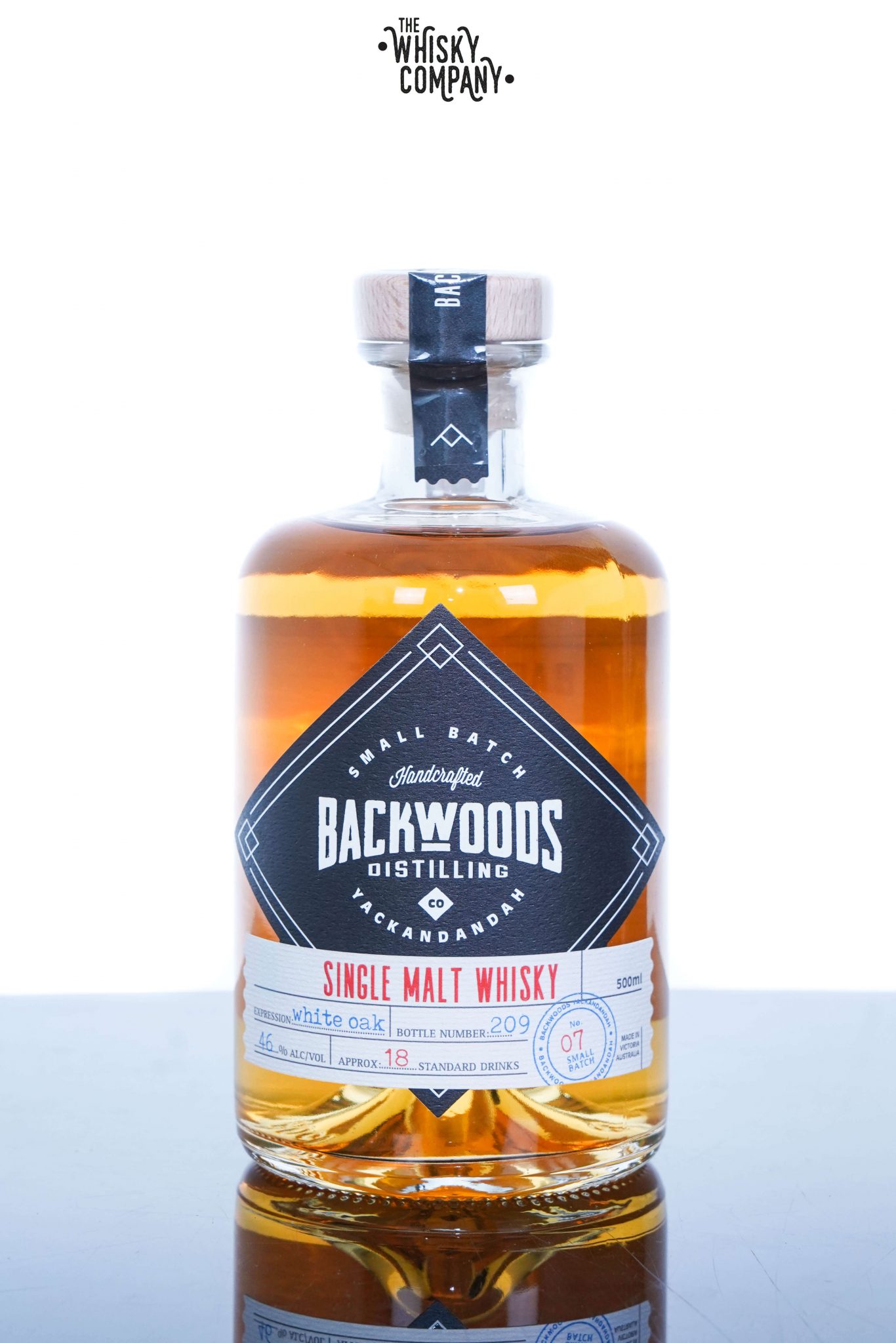 Backwoods Single Malt Whisky White Oak | The Whisky Company