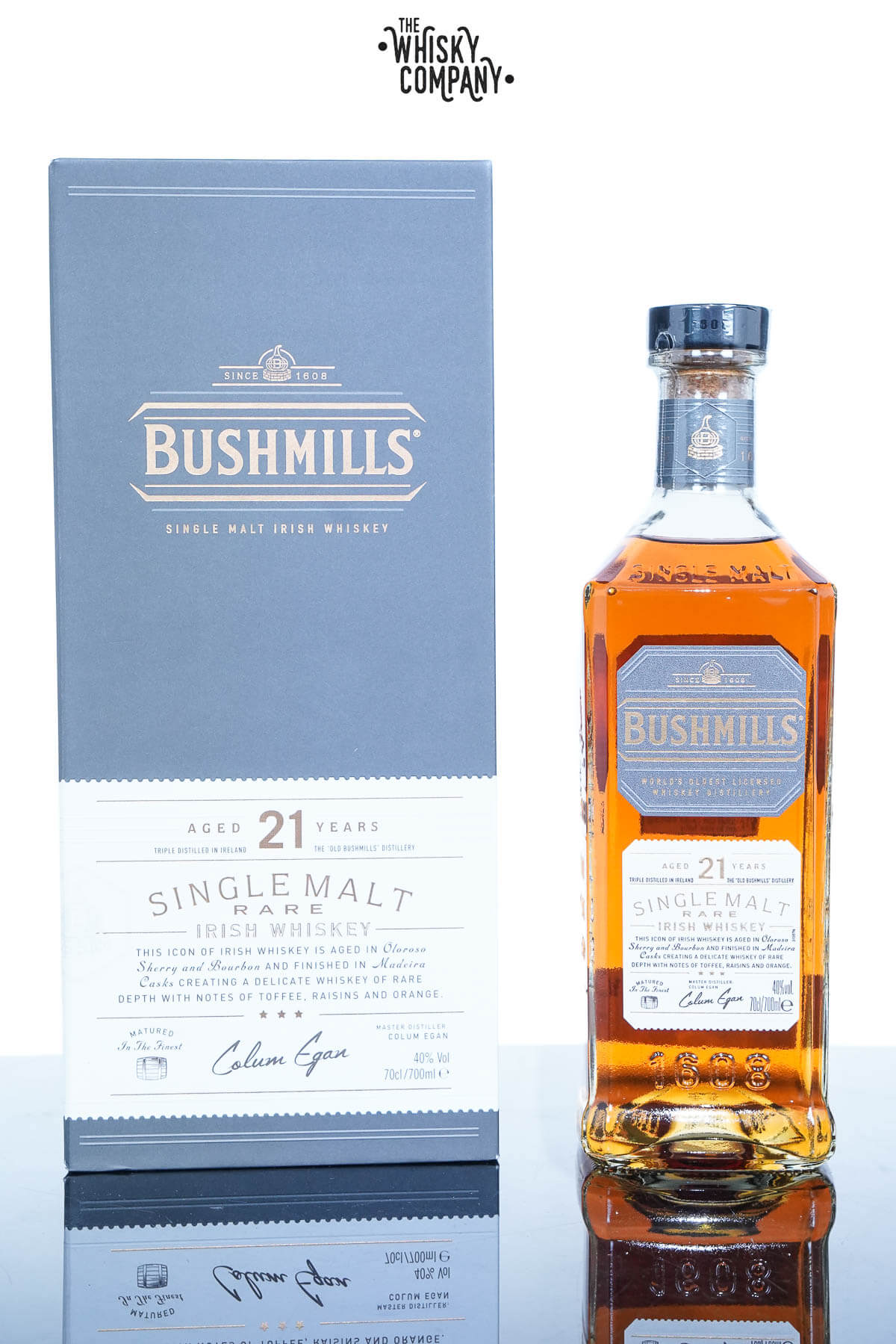 Bushmills 21 Year Irish Single Malt Whiskey | The Whisky Company