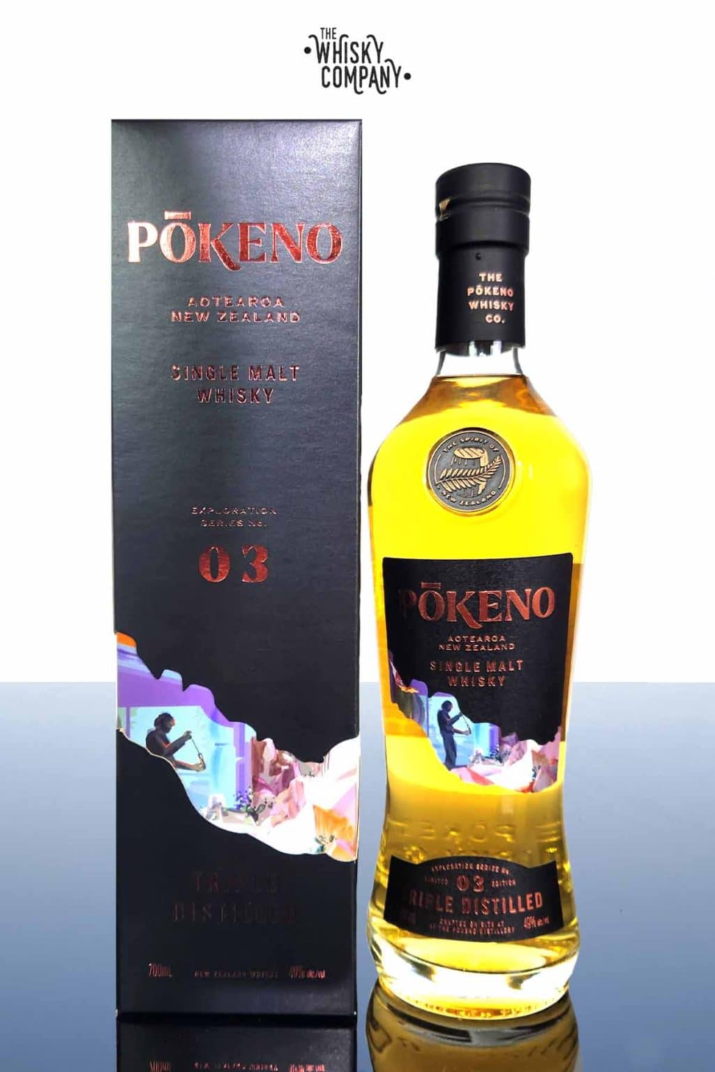 Pōkeno Triple Distil New Zealand Whisky | The Whisky Company